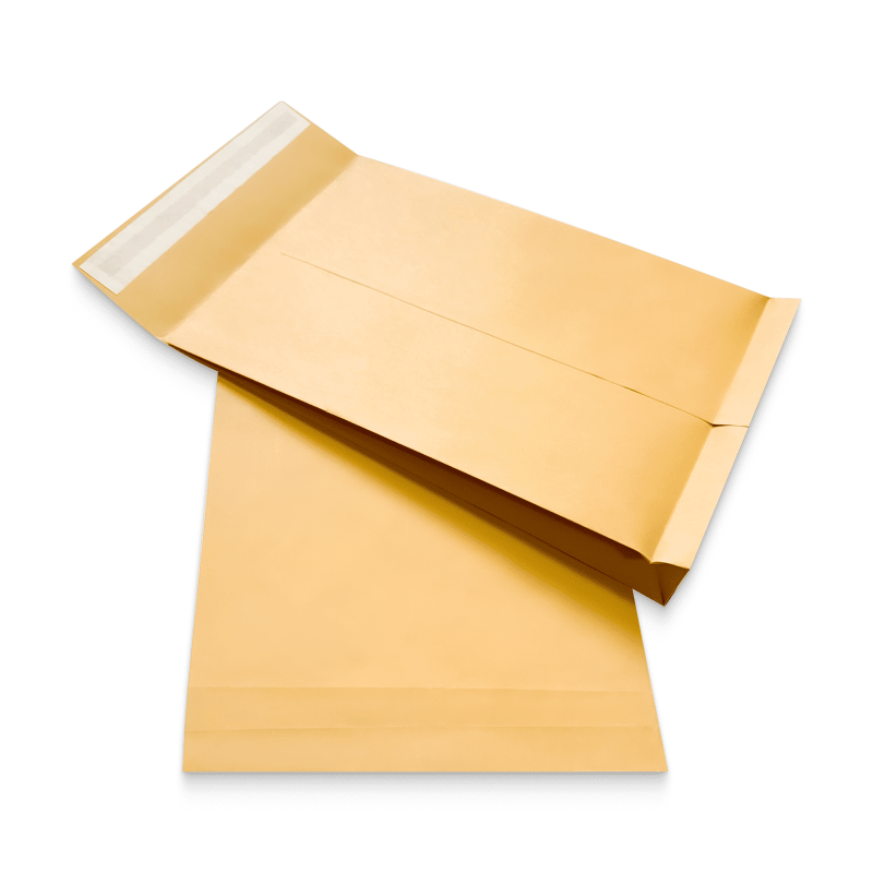C4 kraft paper envelope (229x324mm) with extensions on the sides Buy Online